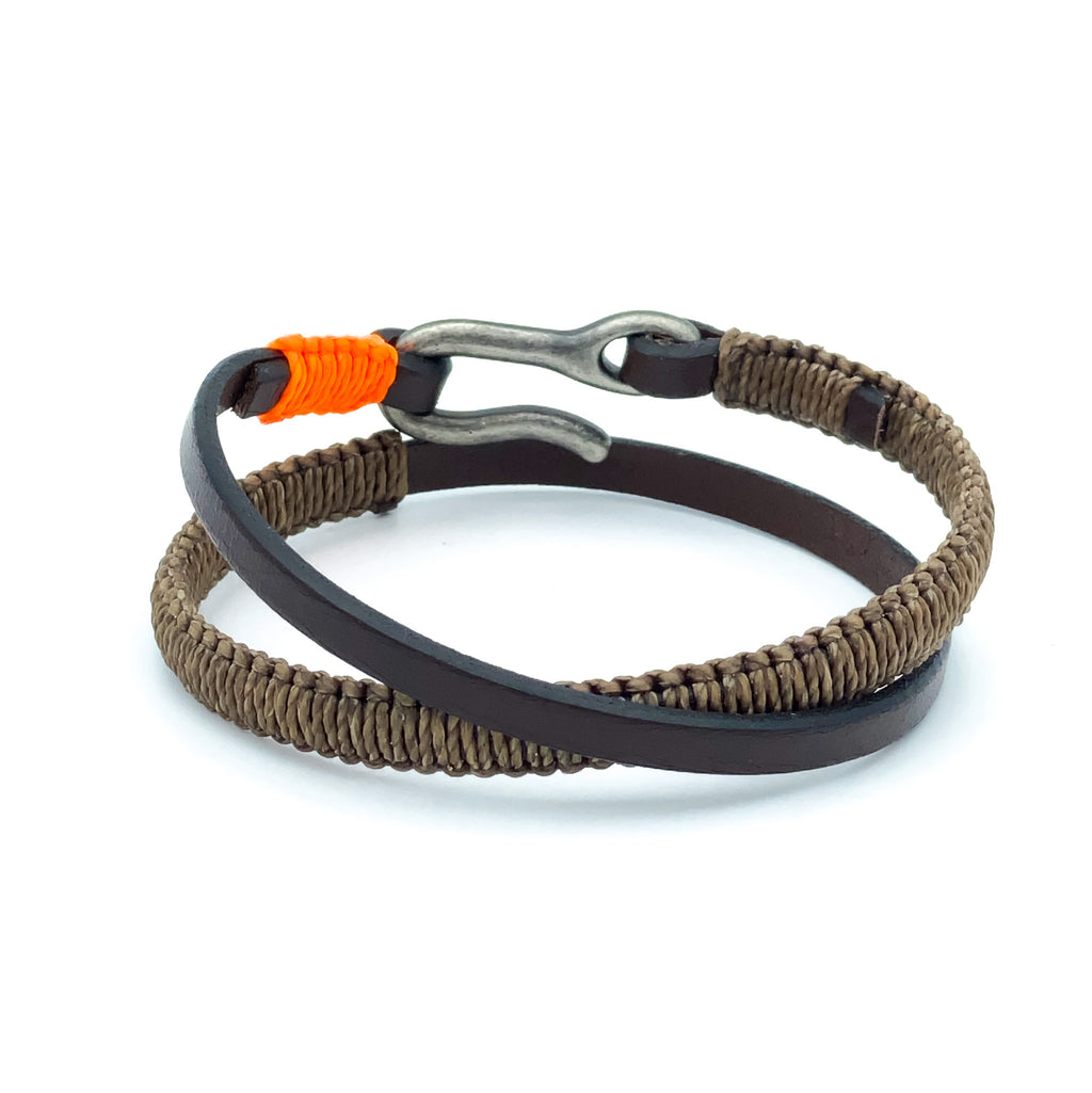 Hand-knotted Leather Double Wrap – Caputo & Co.